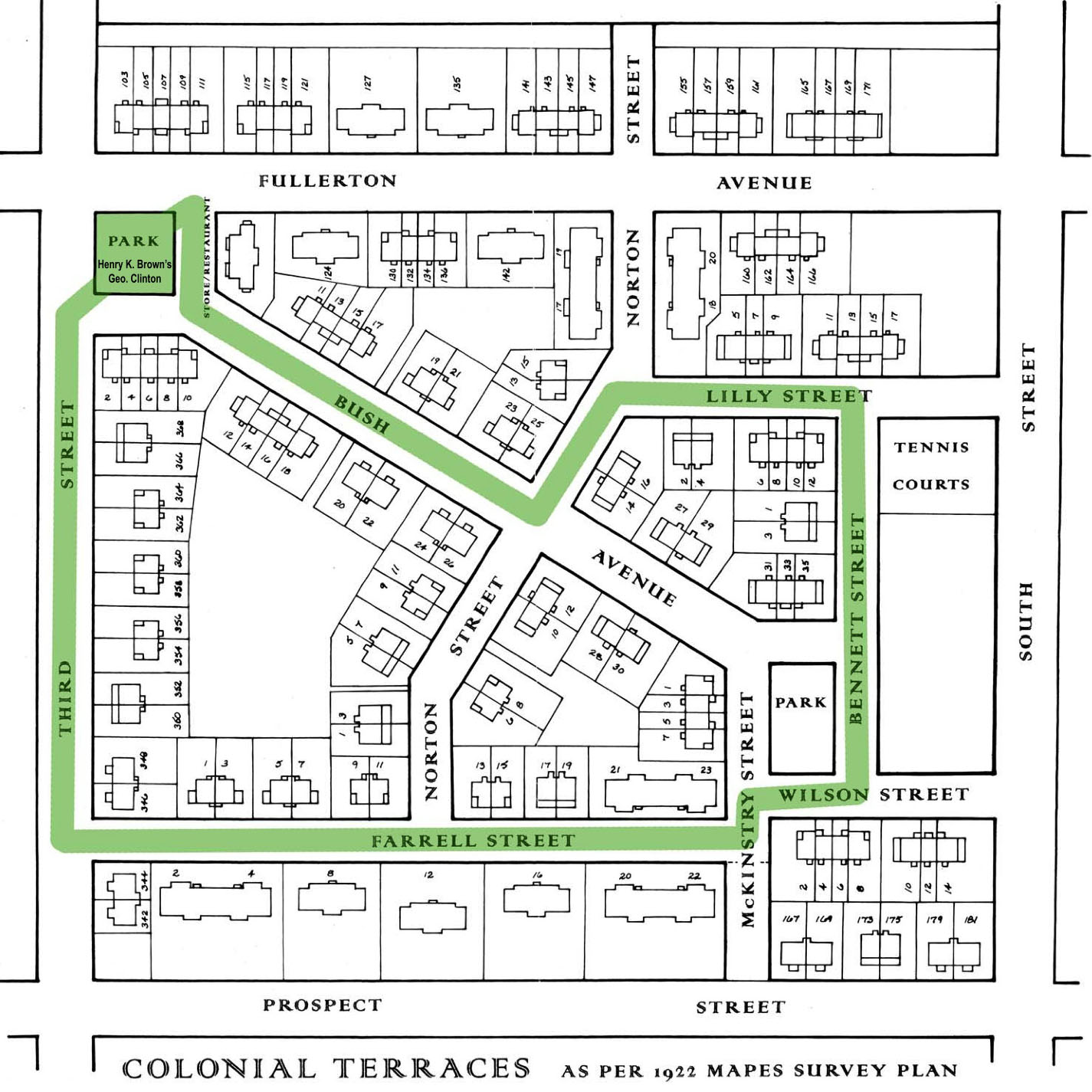 Colonial Terraces | Newburgh Restoration